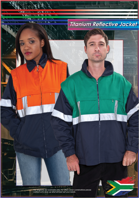 Titanium Reflective Jacket – Quebe Manufacturing